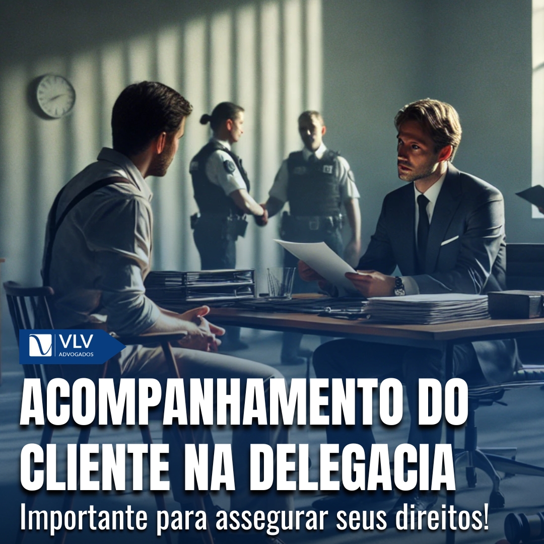 Acompanhamento em delegacia: o apoio ao cliente! - VLV Advogados